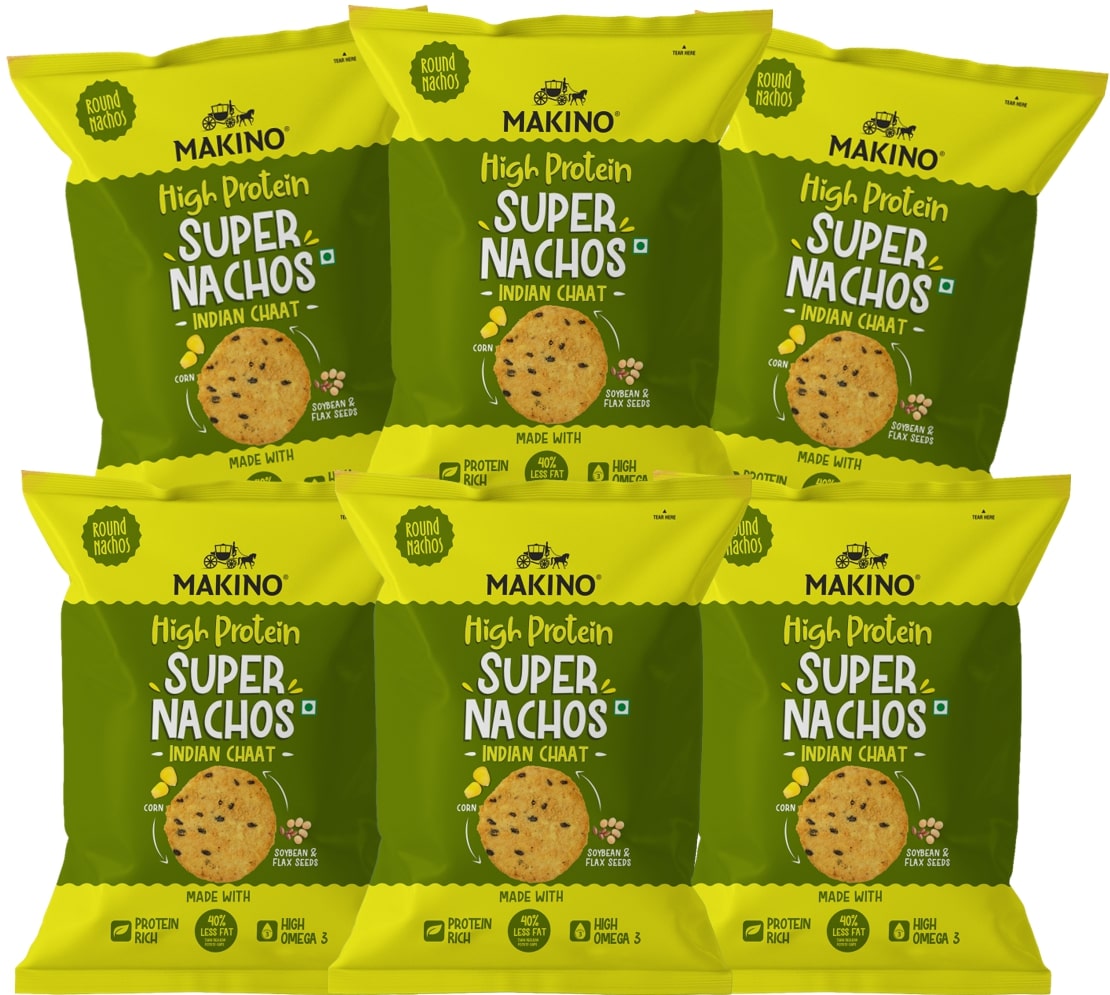 Makino Indian Chaat Super Nachos | Hight Rich Protein Snacks – Makino E ...