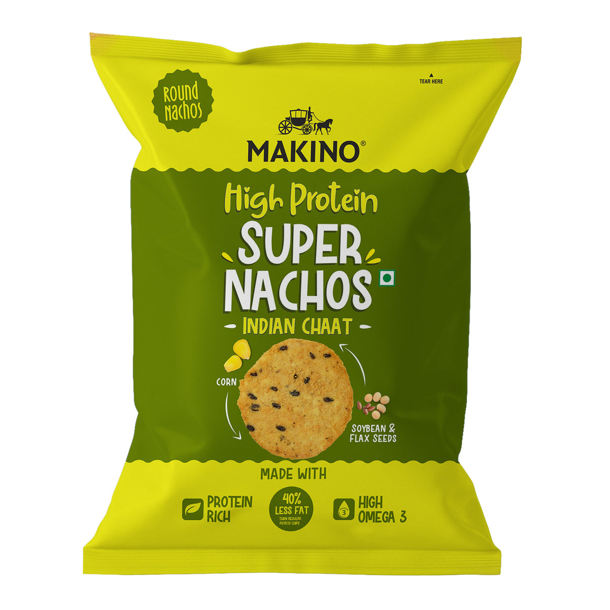 Makino Indian Chaat Super Nachos | Hight Rich Protein Snacks – Makino E ...